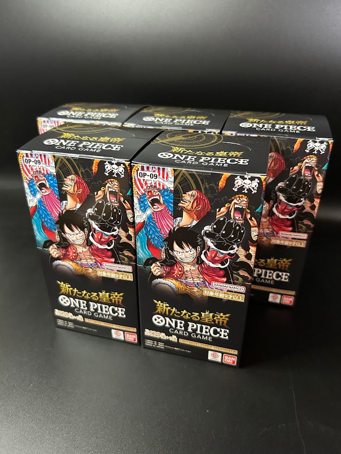 【OP-09】Emperors in the New World Booster TCG BOX & CASE〔Factory Sealed